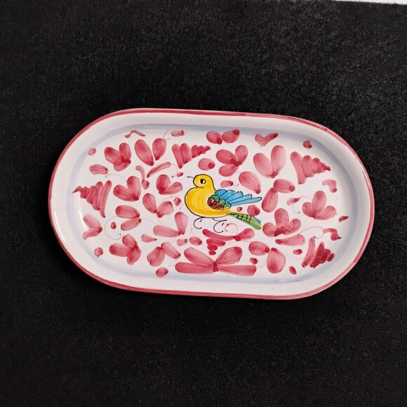 Sambuco | Accents | Vintage Mario Sambuco Deruta Ceramic Trinket Dish ...
